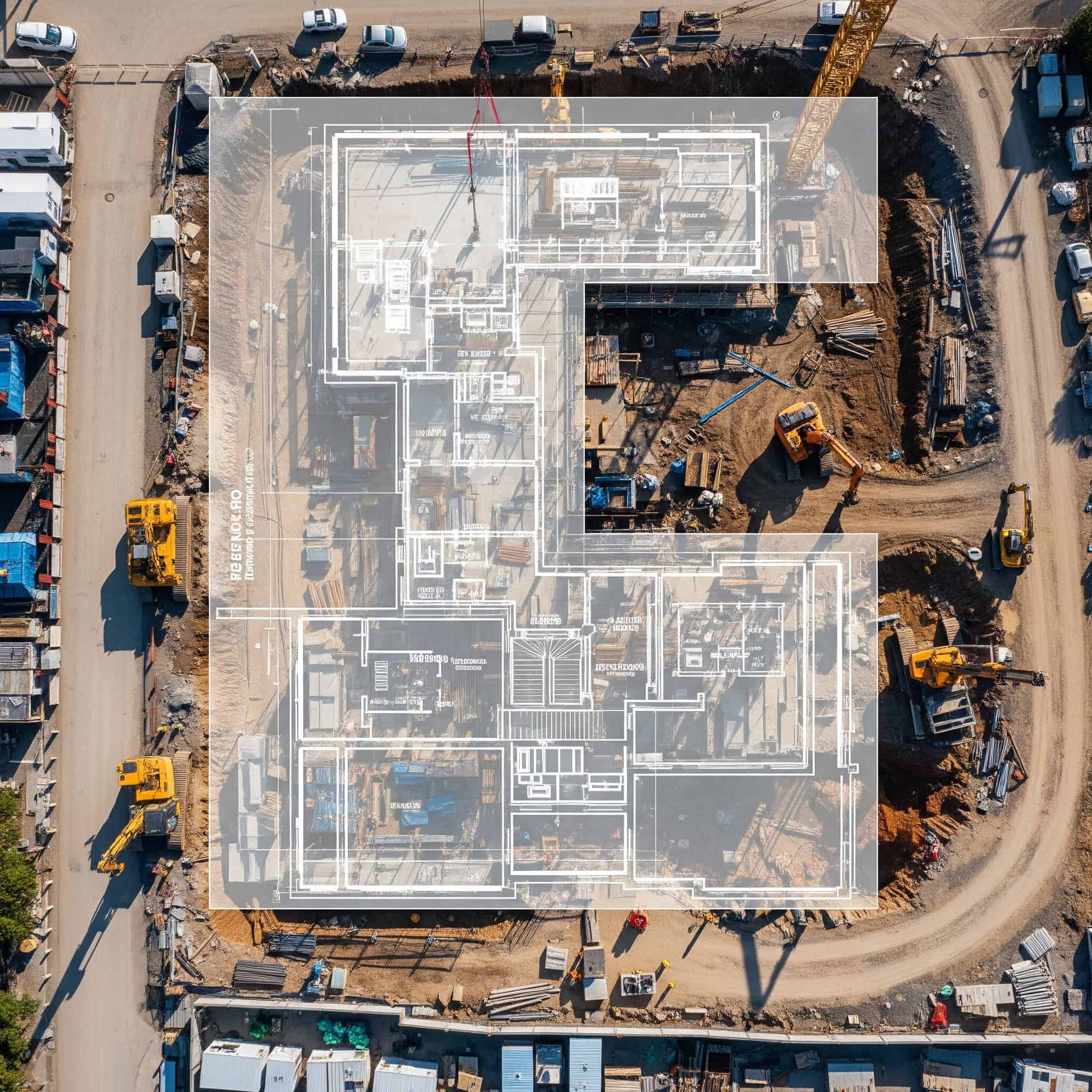 Drones in Construction Site Tracking & Monitoring | Vantage Imagery Ltd